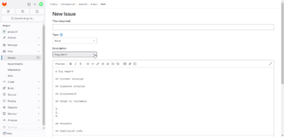 Step-by-Step Guide to Creating Issue Templates in GitLab - Blog ...