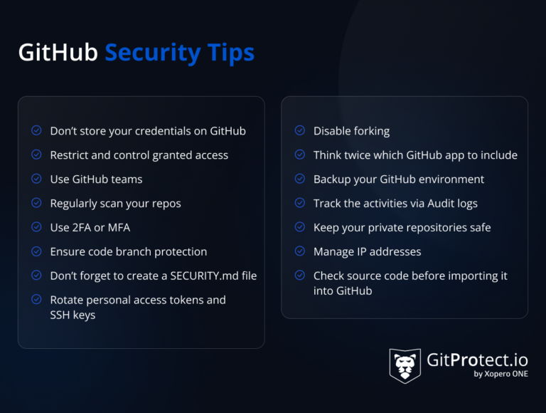 GitHub Security Best Practices - 15 Tips To Keep In Mind - Blog ...