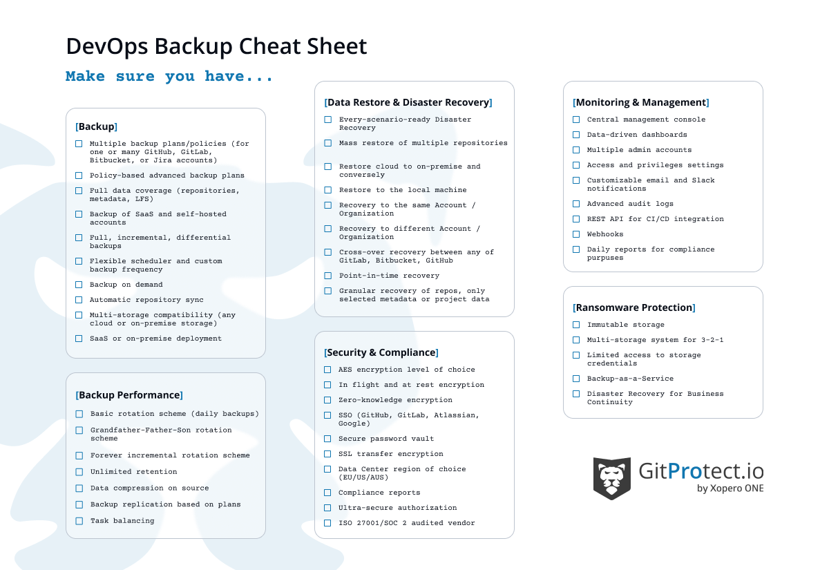 DevOps backup - top reasons for DevOps and Management - Blog ... DevOps backup - top reasons for DevOps and Management - Blog ...