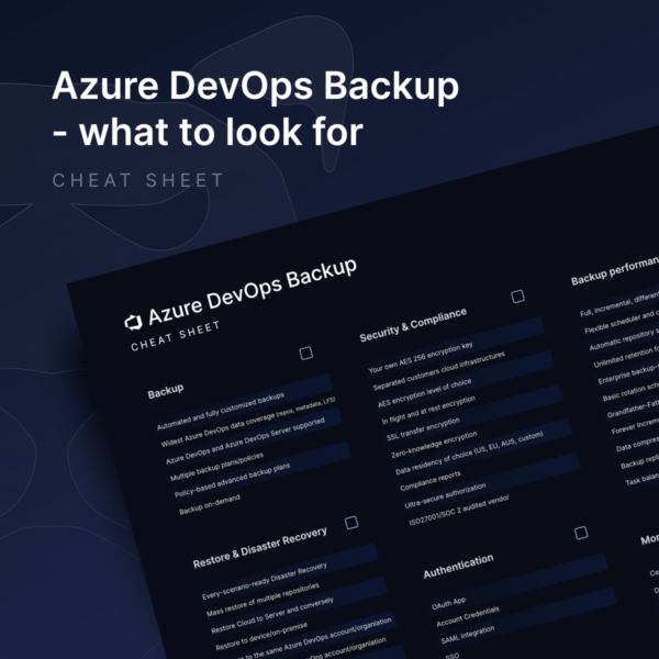 Azure DevOps Backup Best Practices - Blog | GitProtect.io Azure DevOps Backup Best Practices - Blog | GitProtect.io
