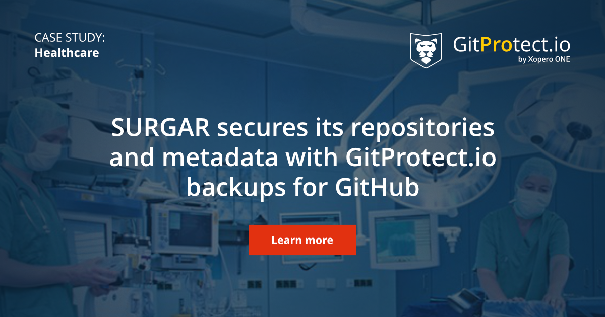 Case Study SURGAR | GitProtect.io