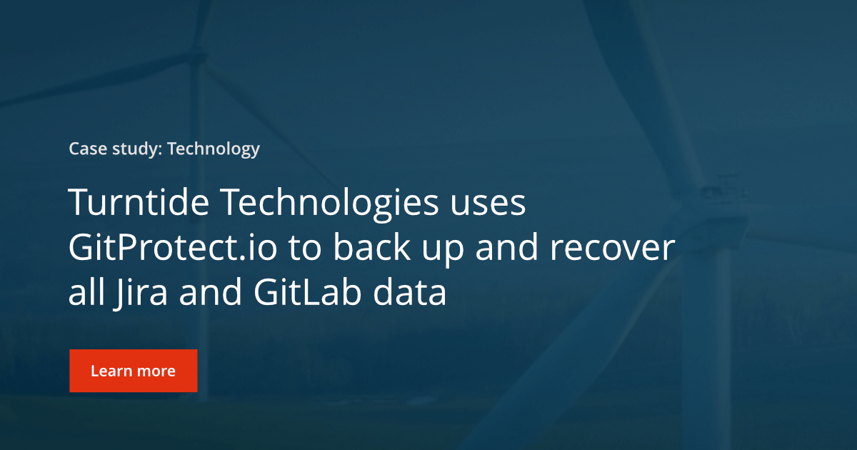 Case Study Turntide Technologies | GitProtect.io