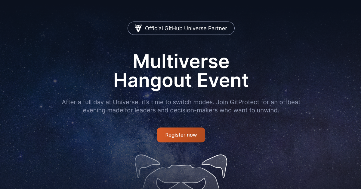 Join us at Multiverse Hangout Event 2025 | GitProtect.io